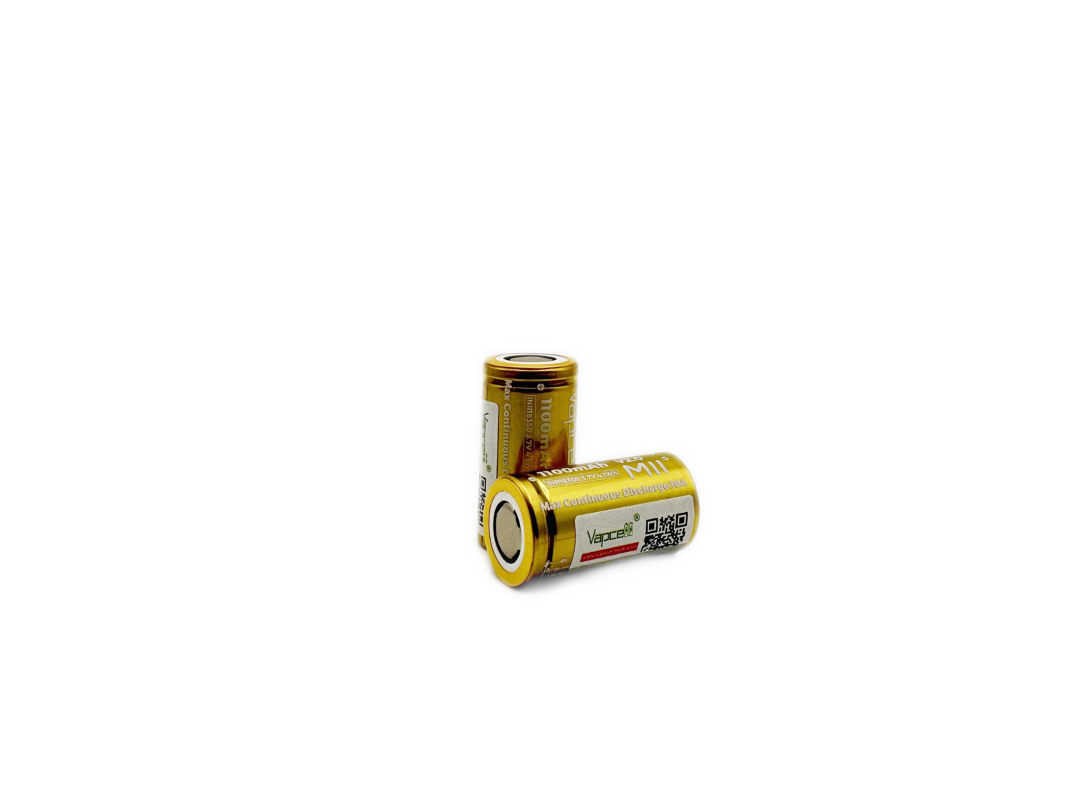Shop 18350 cells - Vapcell M11 V2.0 · 18350 · 1100mAh · 10A High-Drain ...
